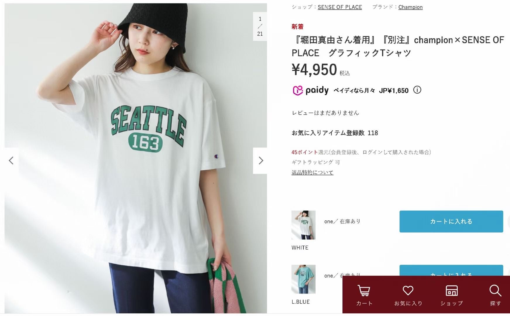 Champion x sense of place tee – Aimeebabe