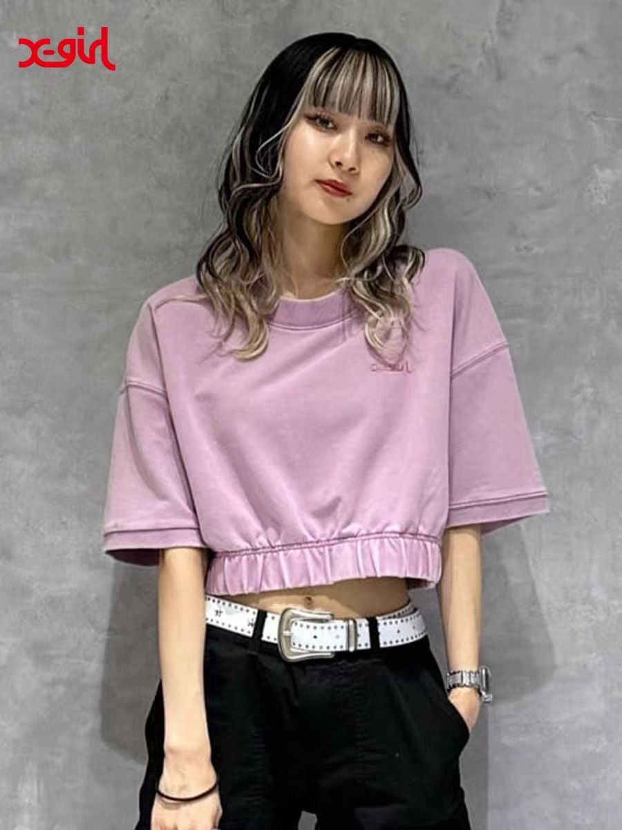 X girl 短身tee – Aimeebabe