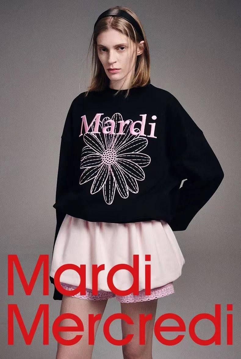 Mardi mercredi 刺繡衛衣 – Aimeebabe