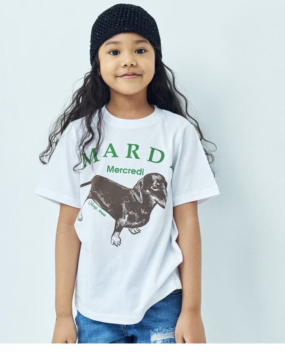 Mardi mercedi 童裝 臘腸狗tee – Aimeebabe