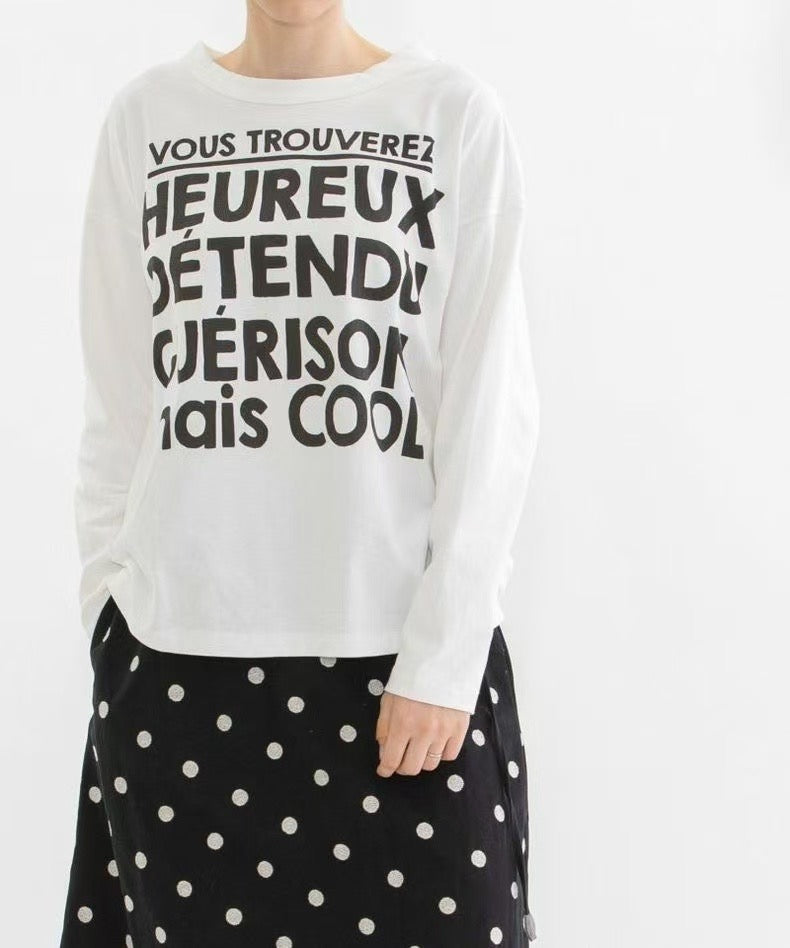 NOP字母tee – Aimeebabe