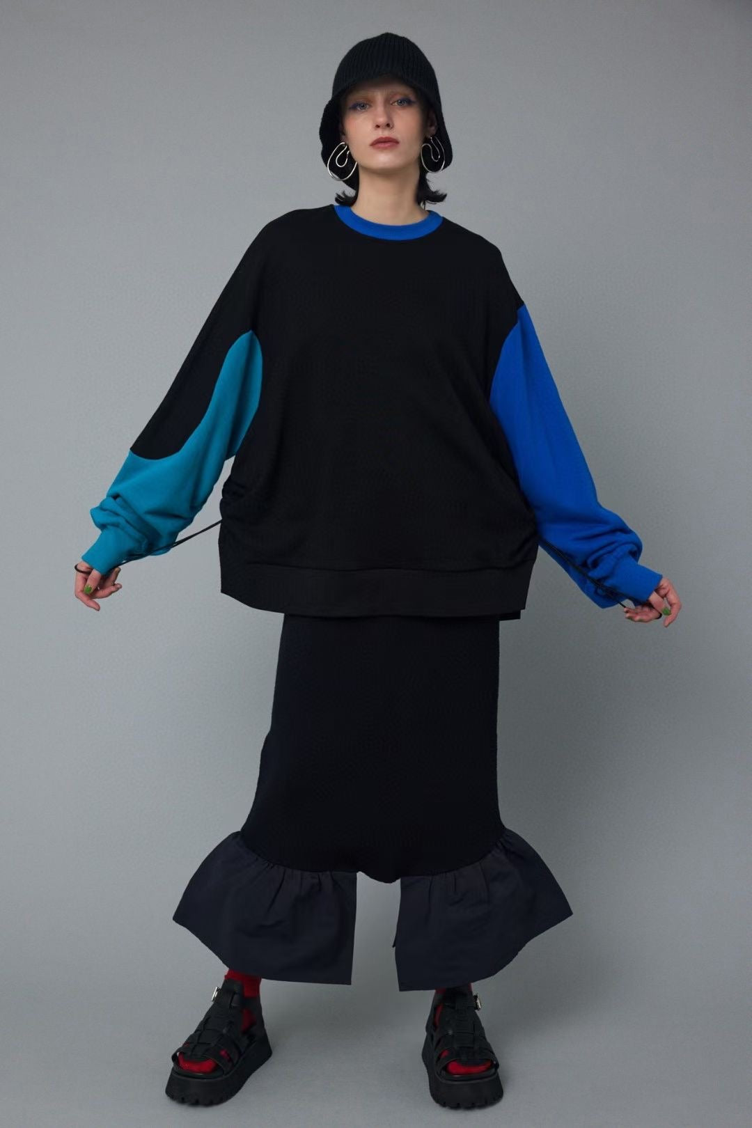 日單CVA撞色衛衣 – Aimeebabe