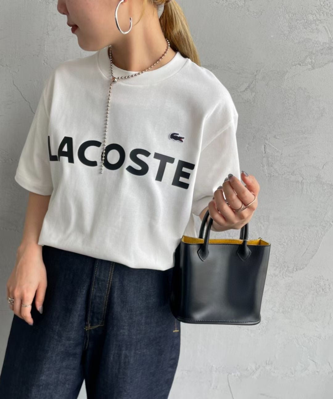 Lacoste logo tee – Aimeebabe