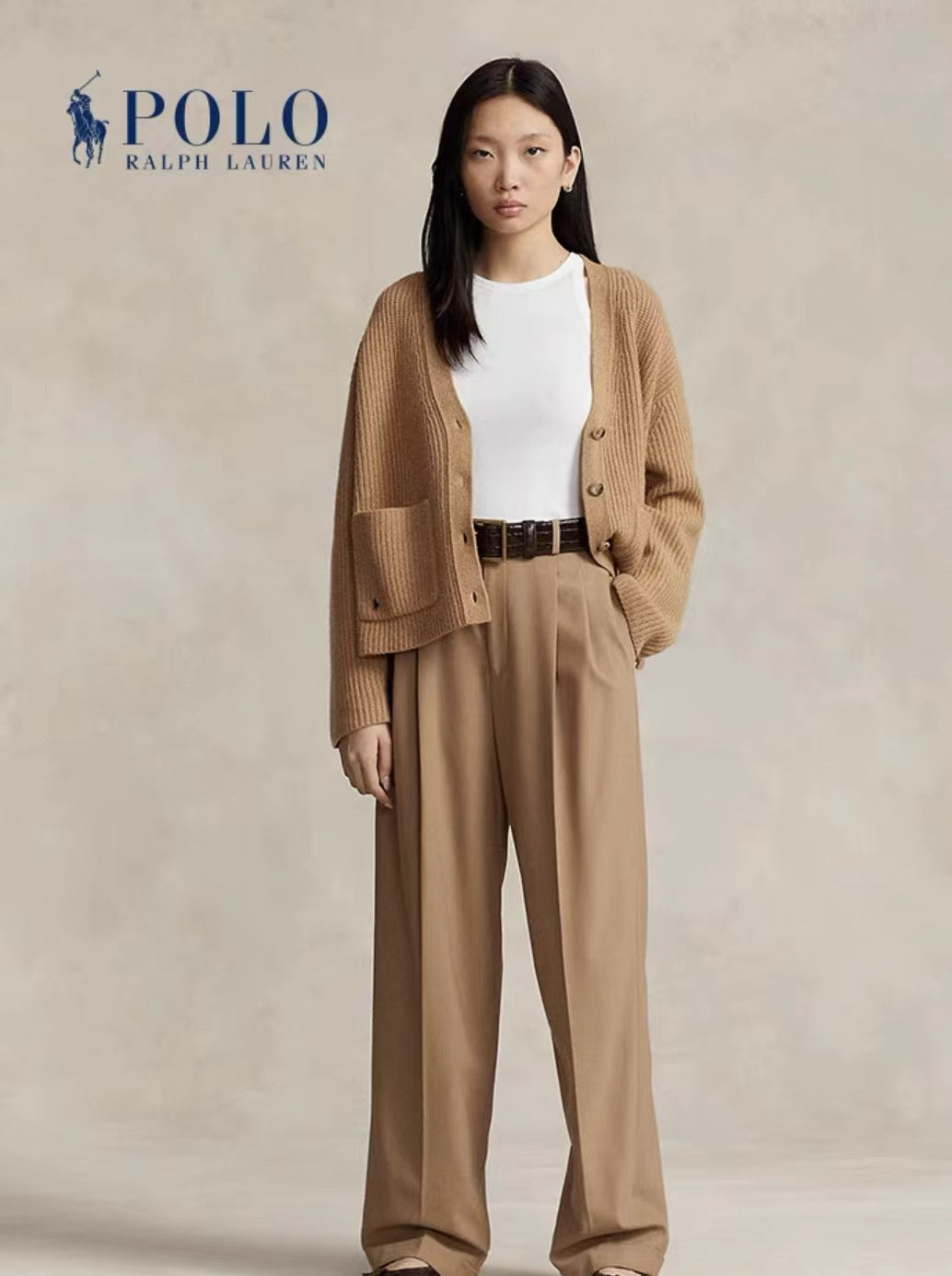 Polo針織V sharp外套 – Aimeebabe