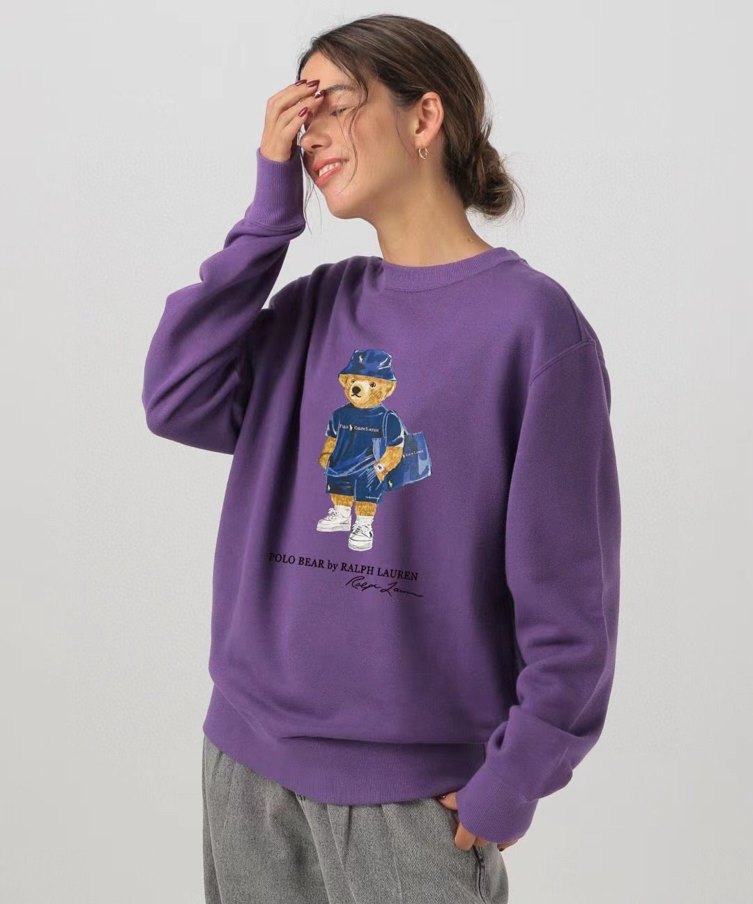 Polo bear backpack衛衣 – Aimeebabe