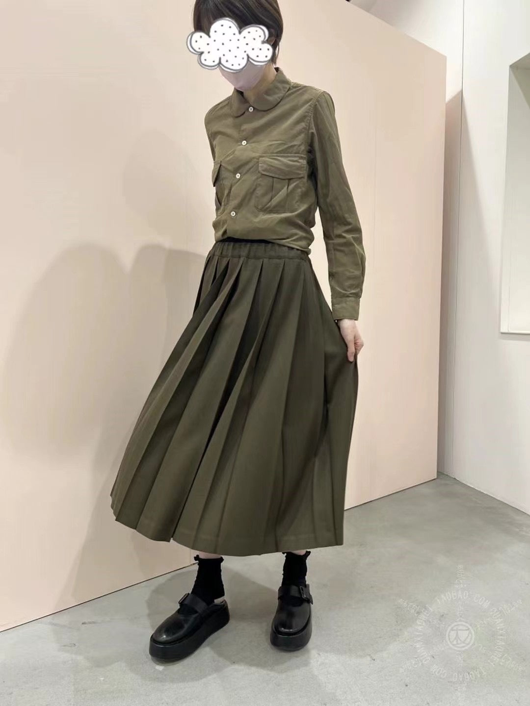 Cdg羊毛百褶裙 – Aimeebabe