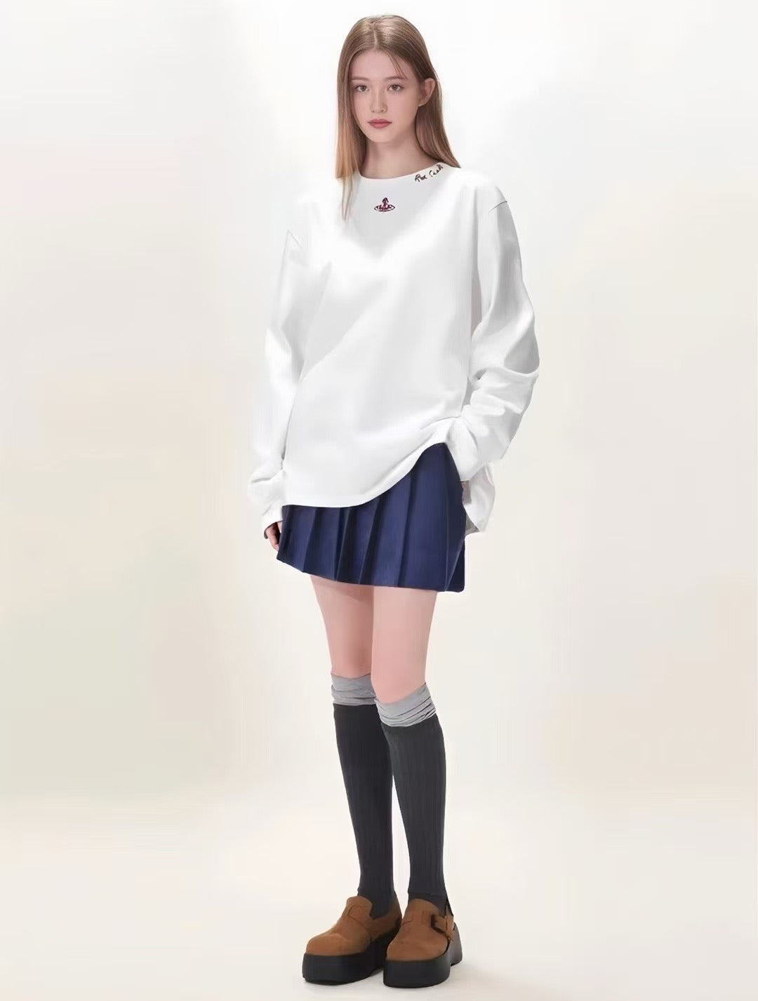 Vivienne Westwood刺繡 logo tee – Aimeebabe