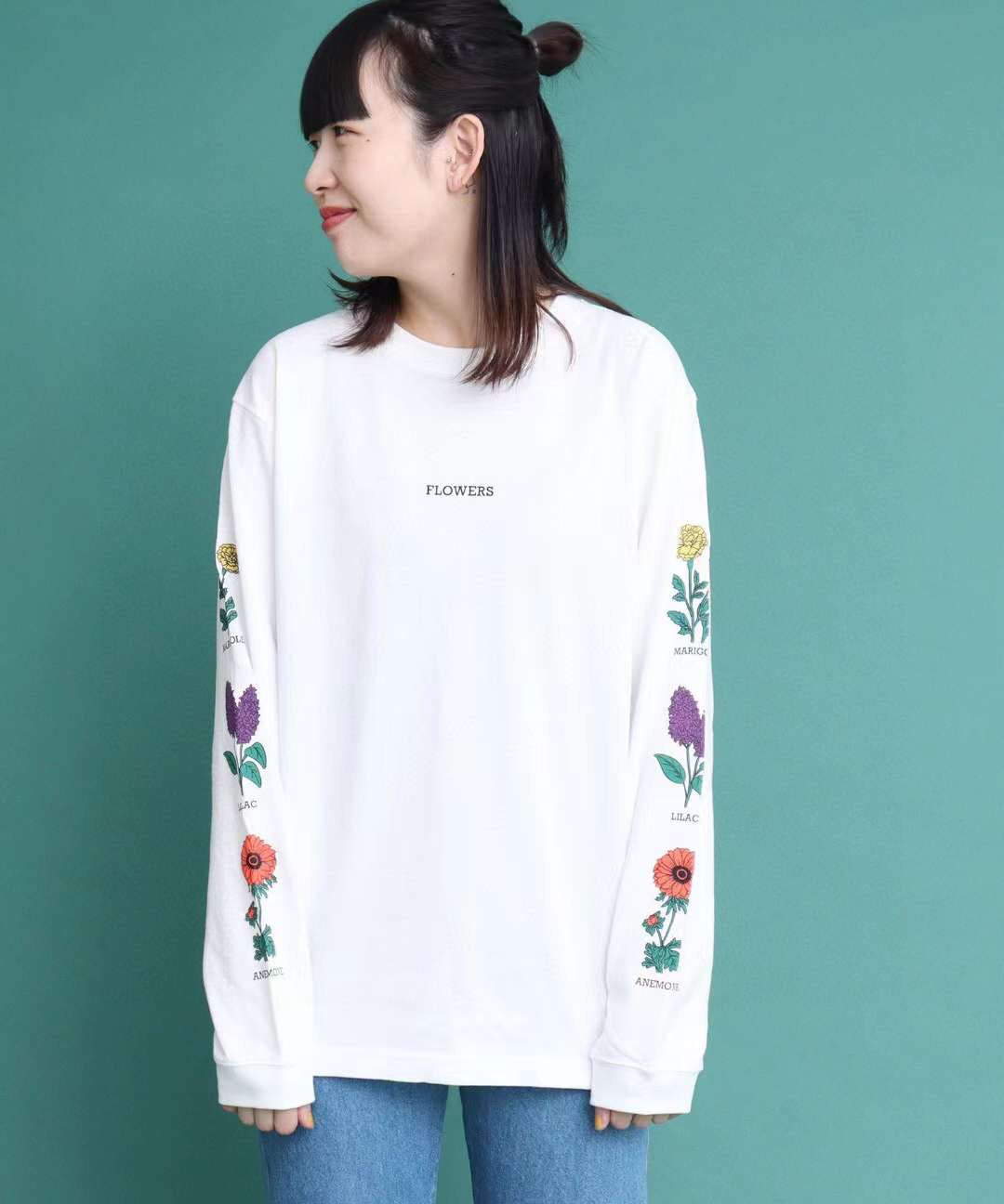 日單CVA印花長袖tee – Aimeebabe