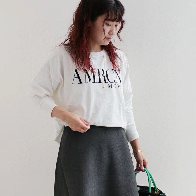 AMERICANA×MICA logo tee – Aimeebabe