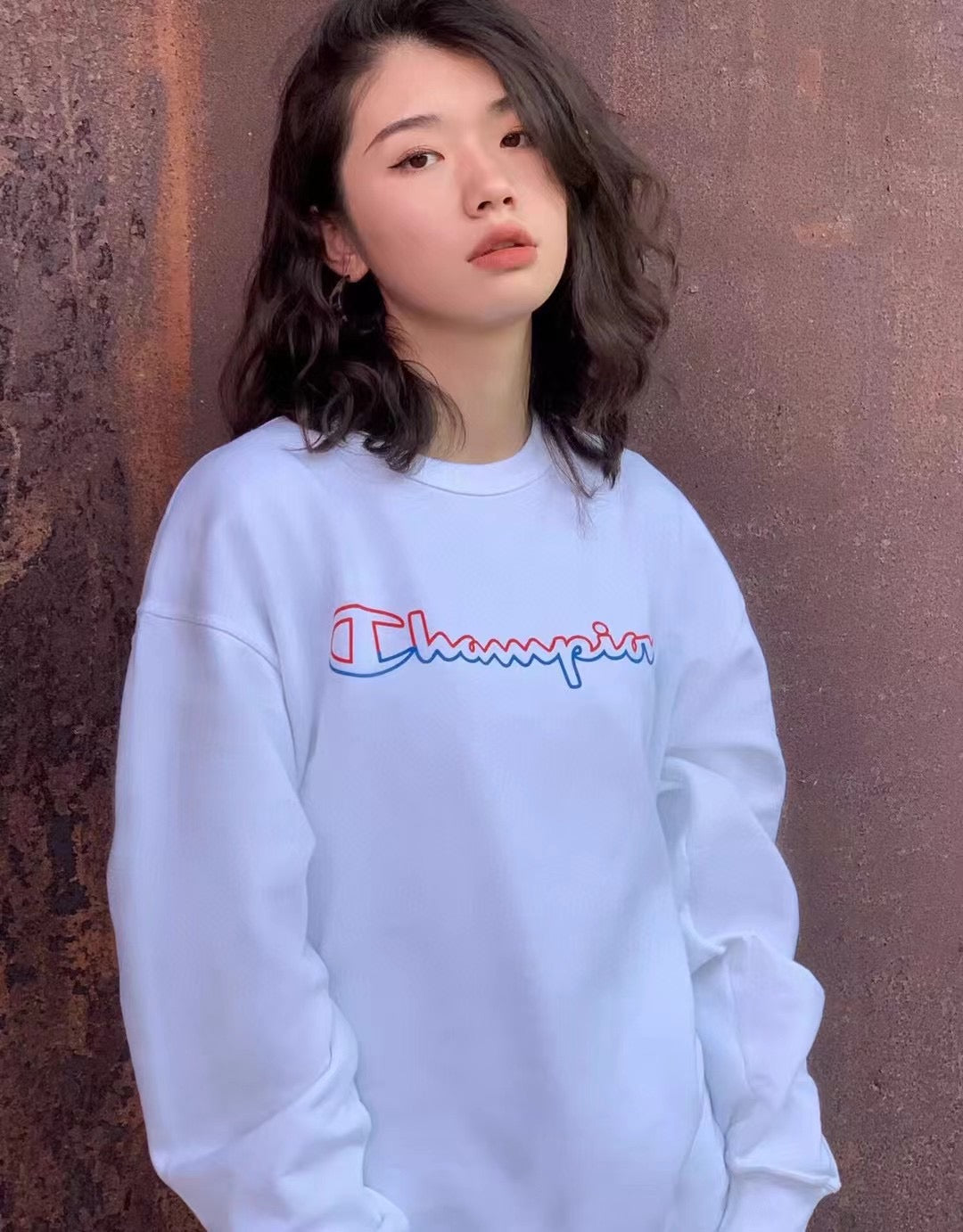 Champion 印花衛衣 – Aimeebabe