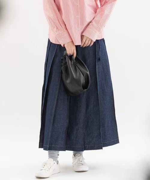 Nop 百摺牛仔裙 – Aimeebabe