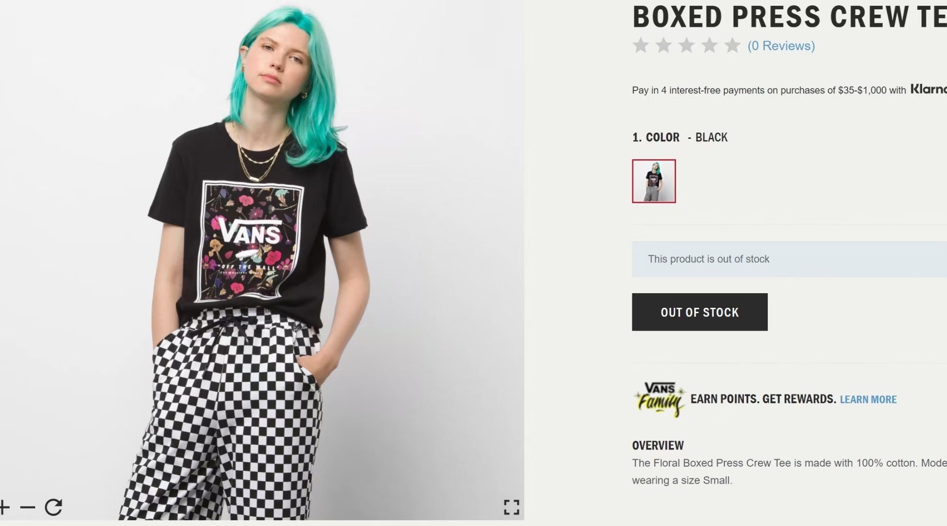 Vans rose tee – Aimeebabe