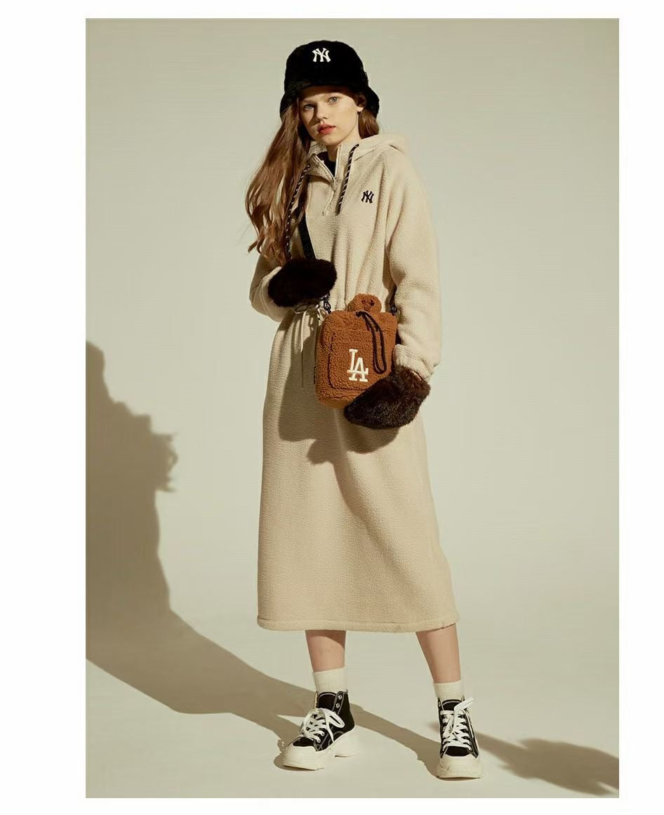 MLB 抽繩毛毛one piece – Aimeebabe